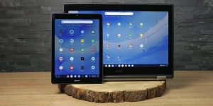 Chrome OS met tabletmodus - Review - Tweakers