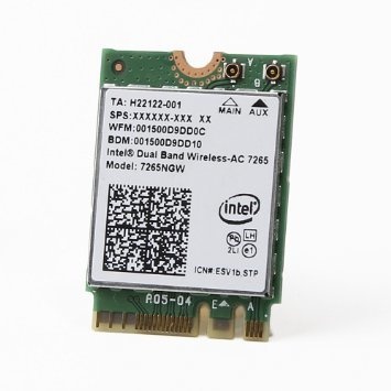 Specificaties van Intel Dual Band Wireless-AC 7265 - Tweakers