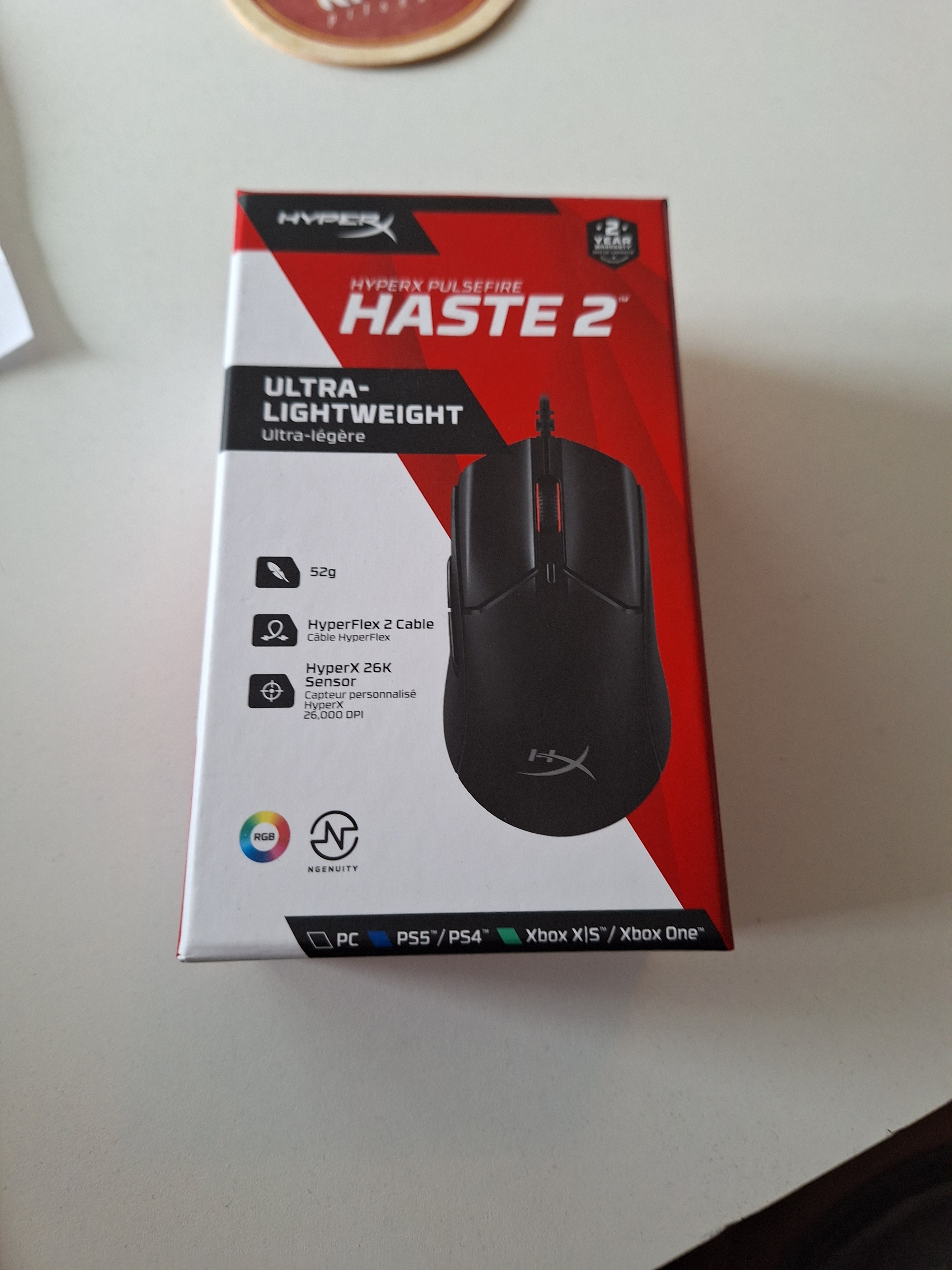 HyperX Pulsefire Haste 2 - Wired Zwart aangeboden - Vraag & Aanbod ...