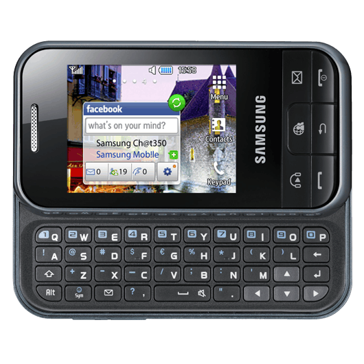 Samsung Chat 350 Zwart: beste prijs - Tweakers