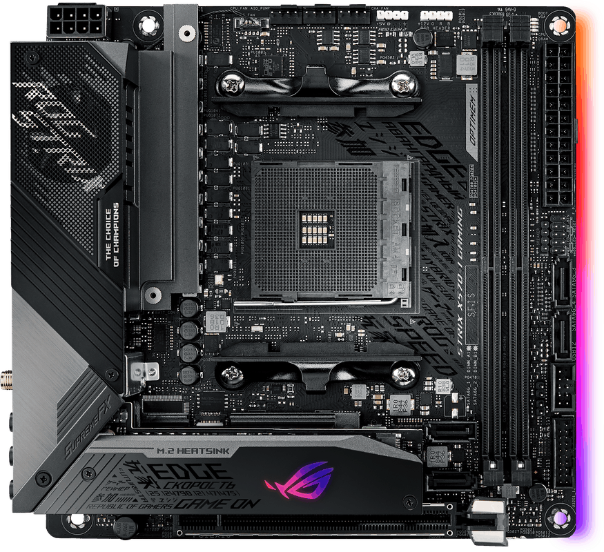 Specificaties van ASUS ROG Strix X570-I Gaming - Tweakers