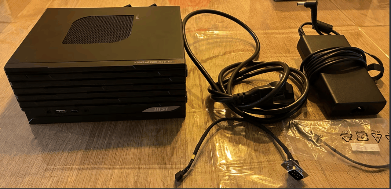 MSI Mini PC met 16GB ram en Ryzen 5600G cpu 2x M2 sloten 2x Sata ...