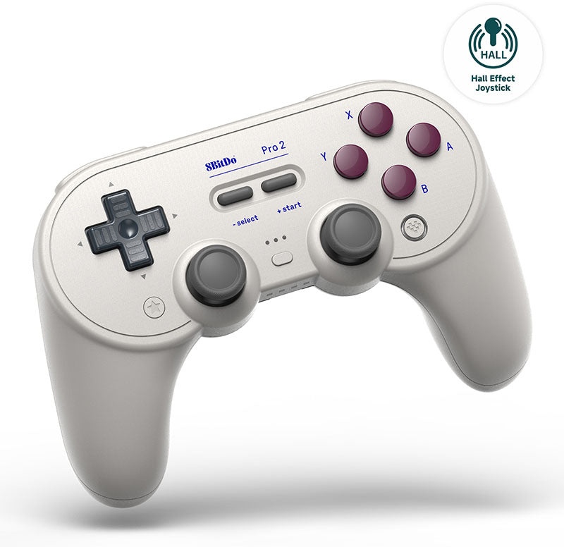 Specificaties van 8Bitdo Pro 2 Hall Effect Wit - Tweakers