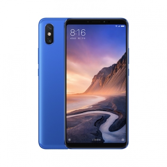 Specificaties van Xiaomi Mi Max 3, 4GB ram Blauw - Tweakers