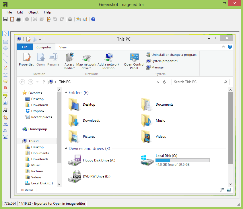Software-update: Greenshot 1.2.9.104 - Computer - Downloads - Tweakers