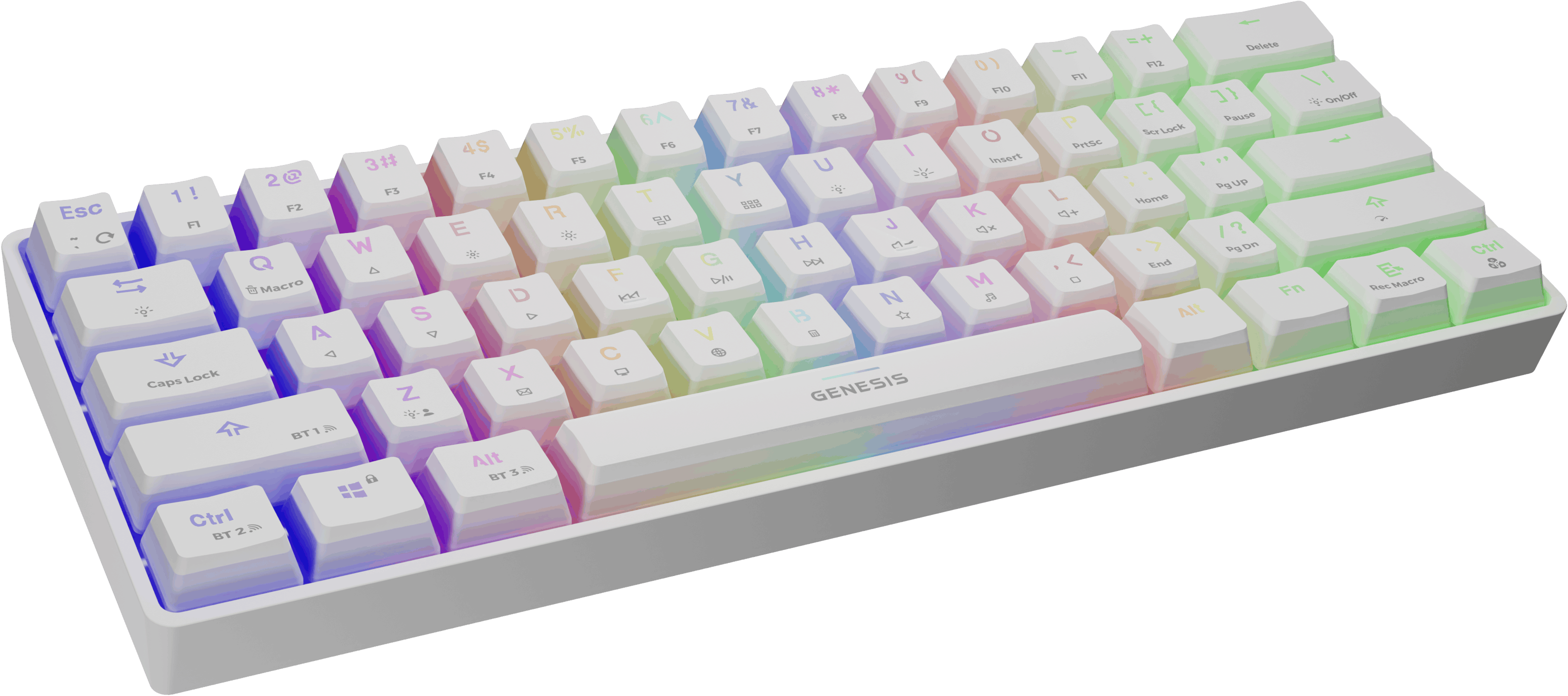 Specificaties van Genesis Thor 660 RGB Wit - Tweakers