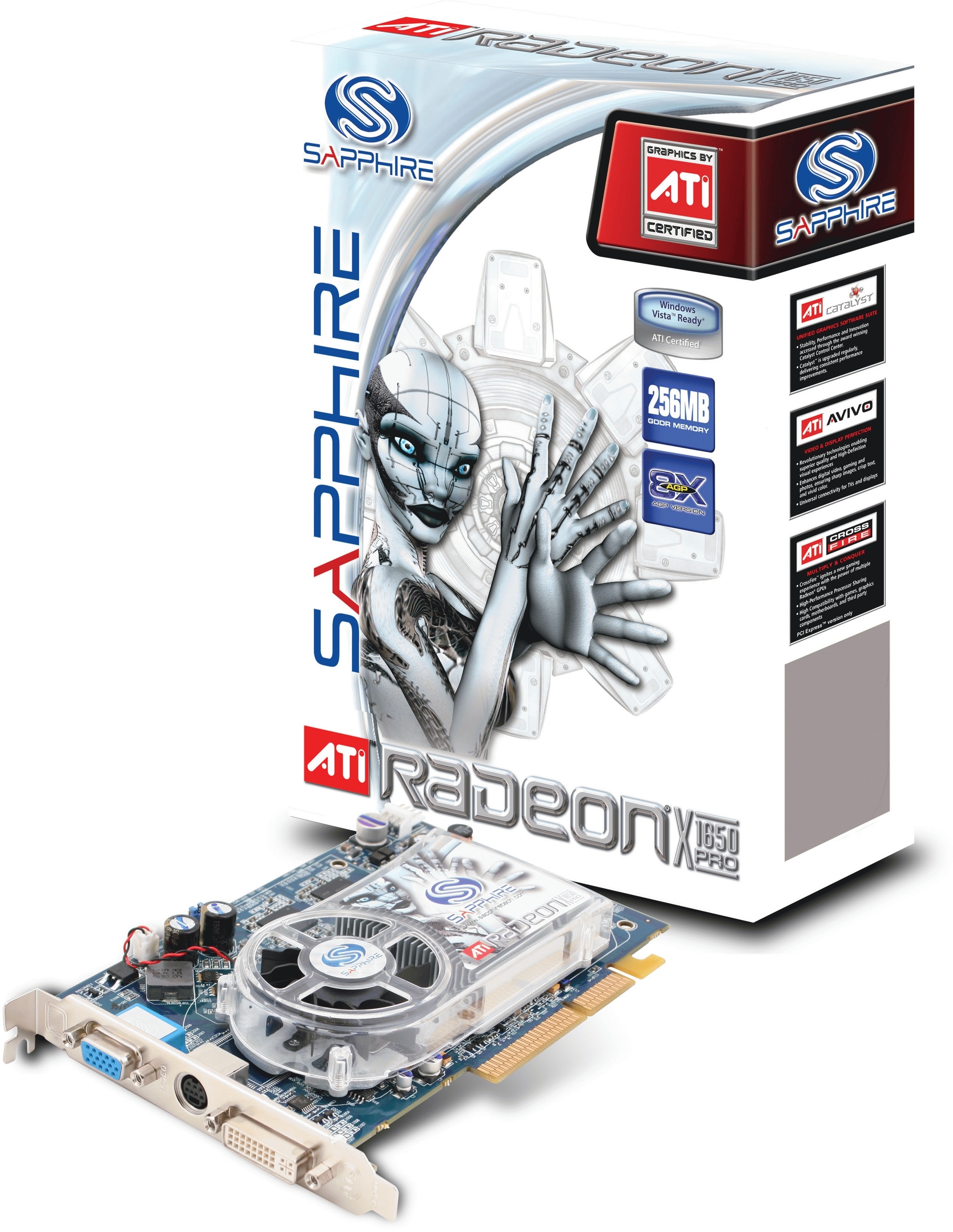 Specificaties van Sapphire Radeon X1650 Pro - Tweakers