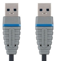 Bandridge 2m USB 3.0 A/A Cable Zwart - Kenmerken - Tweakers