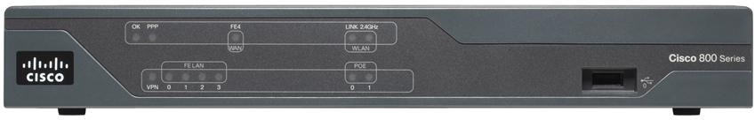 Specificaties van Cisco 888 Integrated Services Router (CISCO888-K9 ...