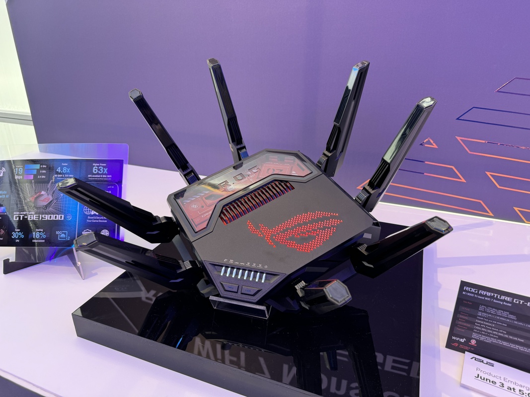 ASUS ROG Rapture Wi-Fi 7-router krijgt twee 10Gbit/s- en vier 2,5Gbit/s ...