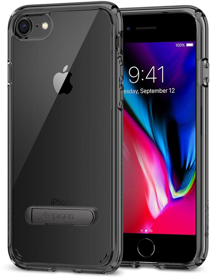 Spigen iPhone 8 Case Ultra Hybrid S (iPhone 8) Zwart - Kenmerken - Tweakers