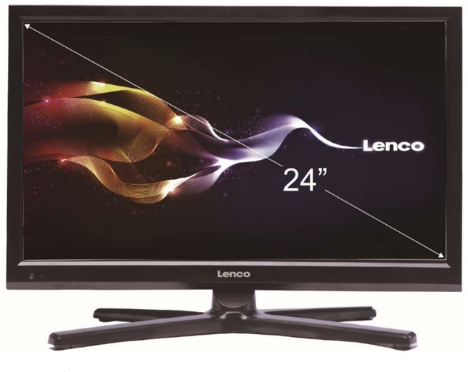 Specificaties van Lenco LED-2421 Zwart - Tweakers