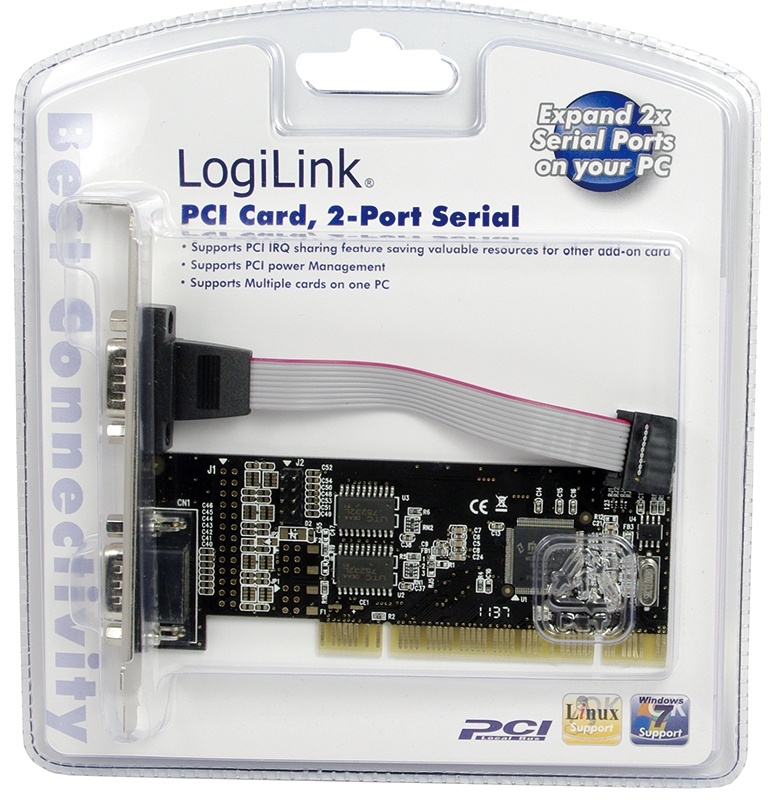 LogiLink PCI Serial card - Kenmerken - Tweakers