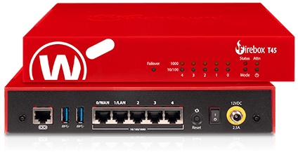 Specificaties van Watchguard T45-PoE - Tweakers