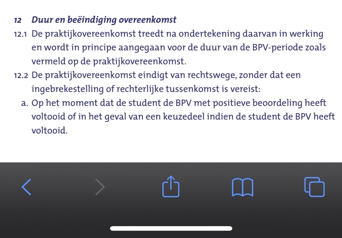 BBL contract niet verlengd - Persoonlijke financiën, studie en loopbaan - GoT