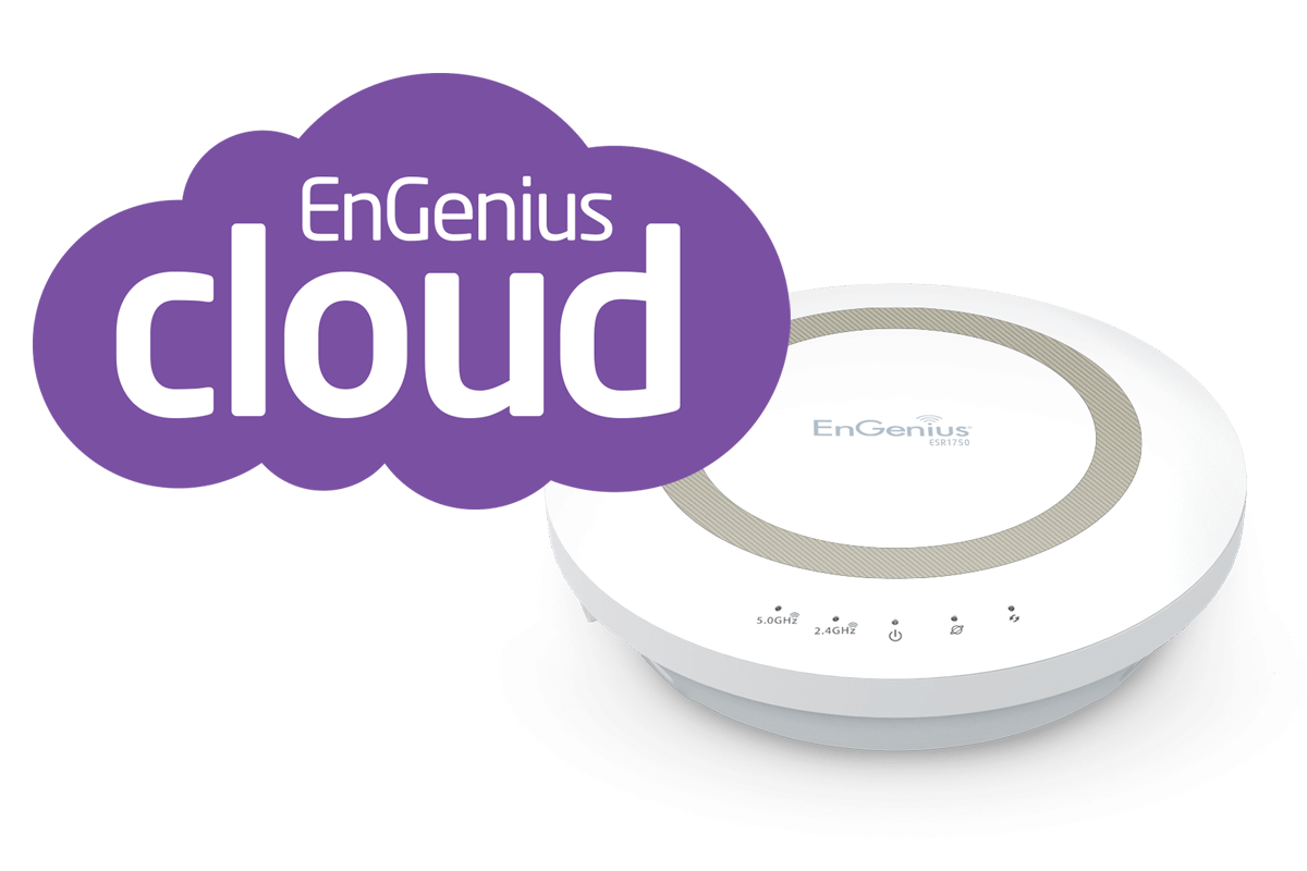 EnGenius ESR1750 Dual Band Wireless AC1750 Cloud Gigabit Router ...