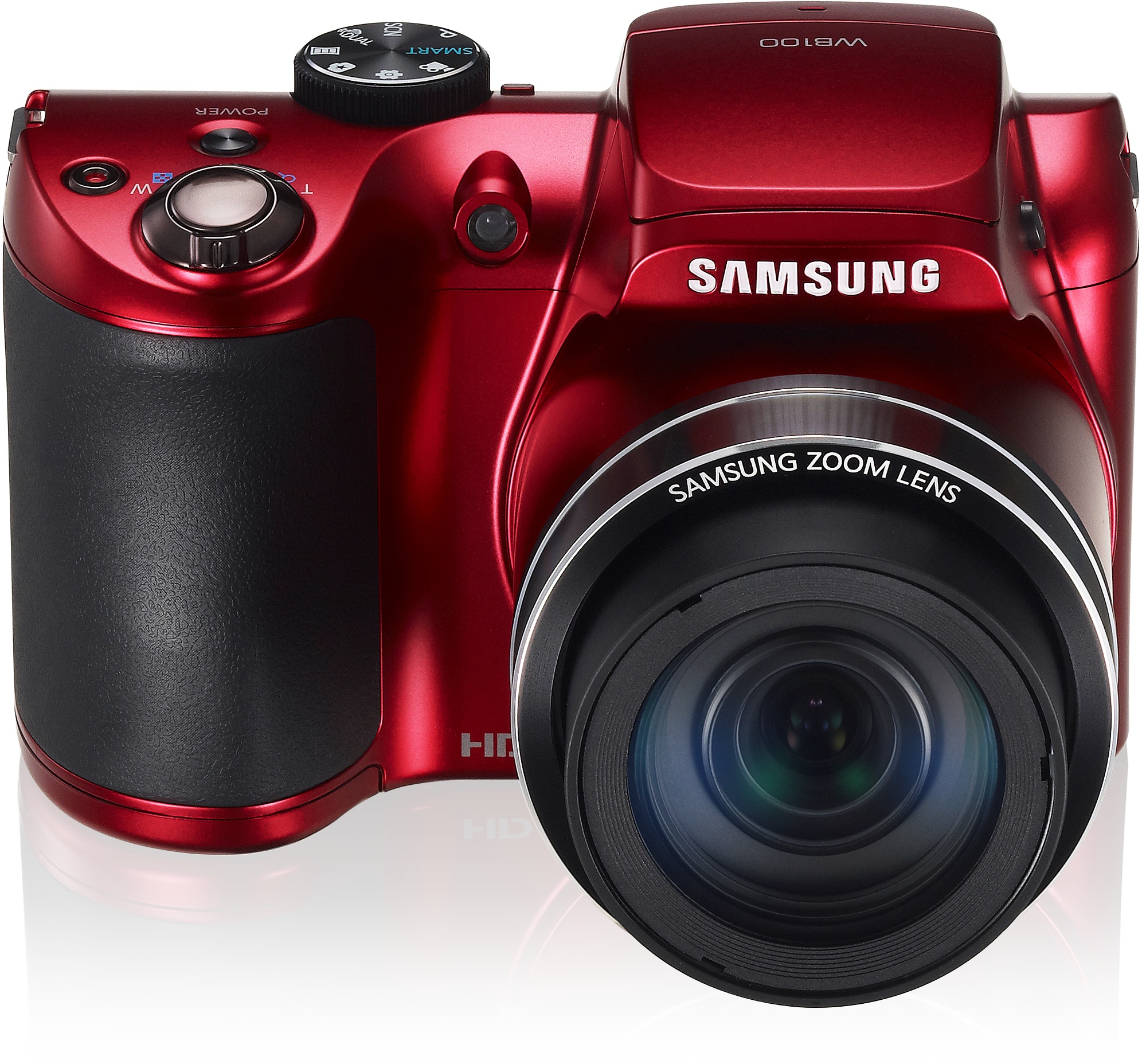 Specificaties van Samsung WB100 Rood - Tweakers