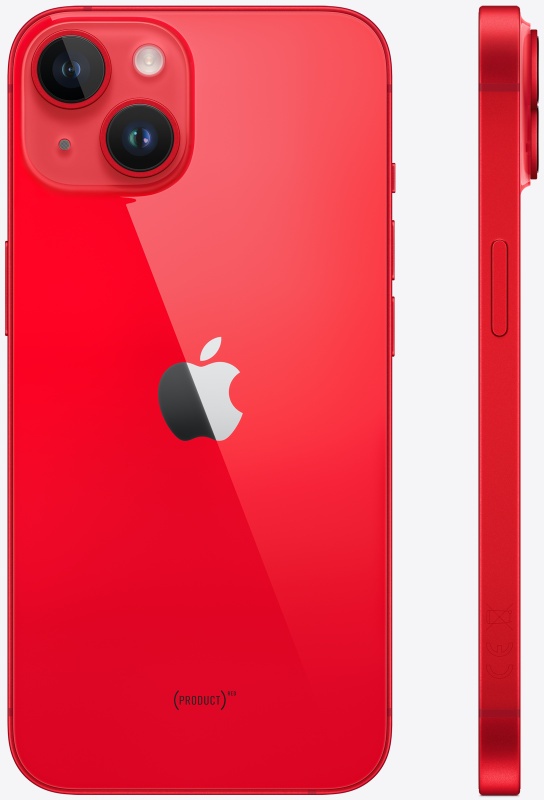 Specificaties van Apple iPhone 14 Plus, 256GB opslag Rood - Tweakers