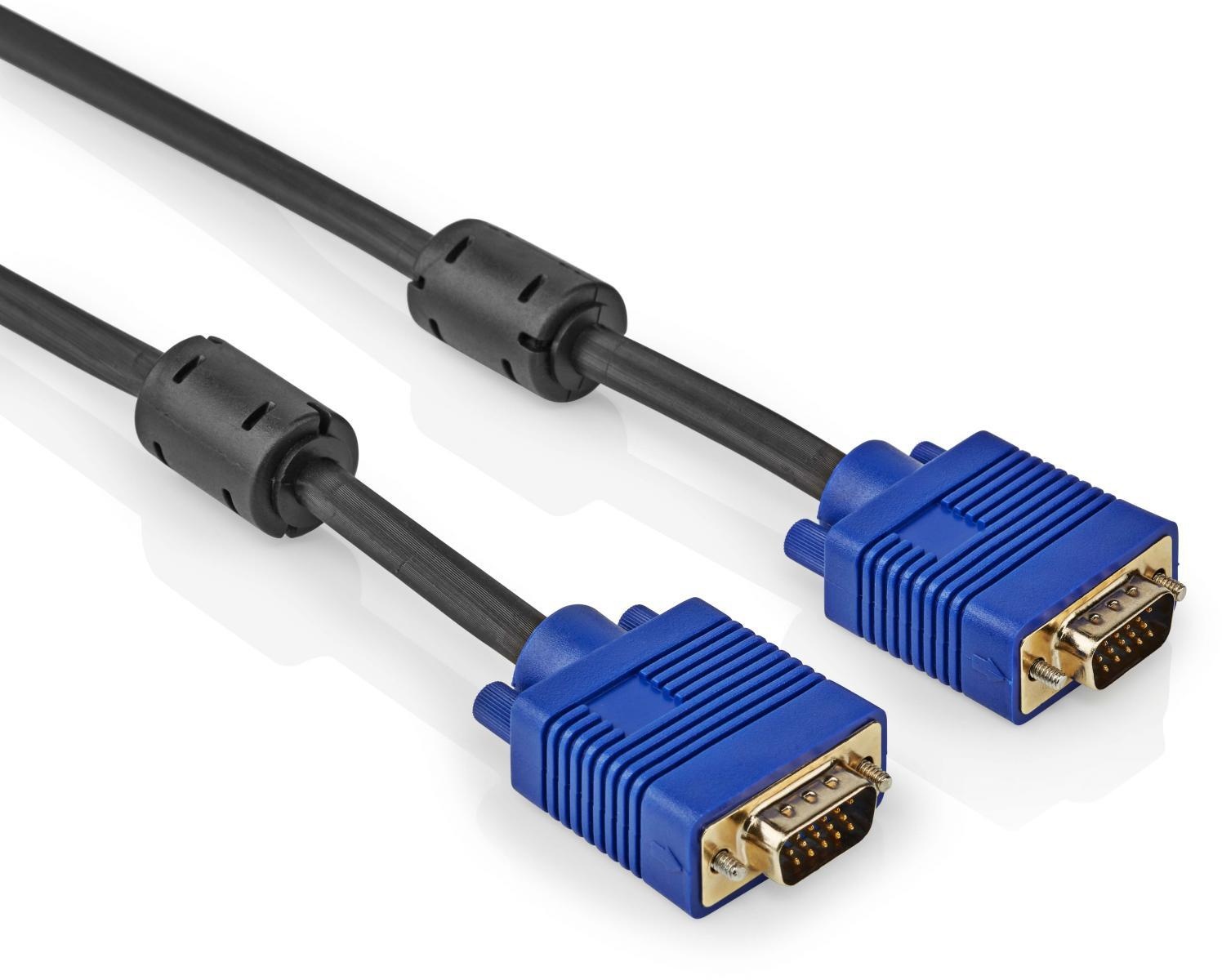Specificaties van Allteq VGA Kabel, 3 meter Blauw, Zwart - Tweakers