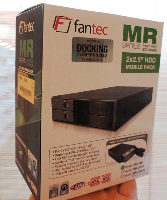 Fantec MR-25D - Rollah - Product reviews - Tweakers