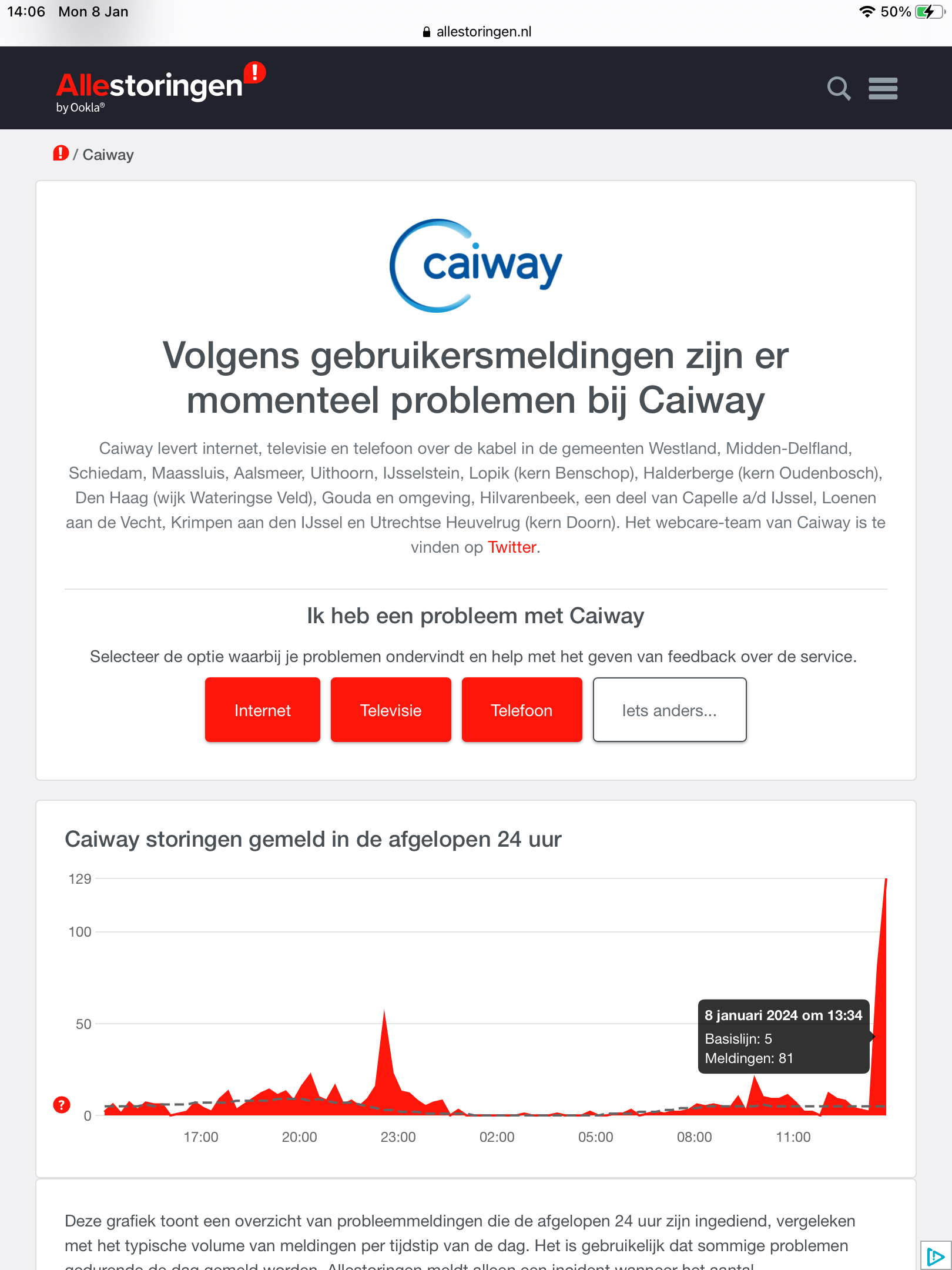 [Caiway Glasvezel] Ervaringen & Discussie - Deel 2 - Internet en ...