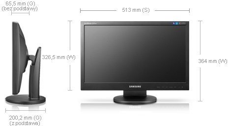 Specificaties van Samsung Syncmaster 2243SW Zwart - Tweakers