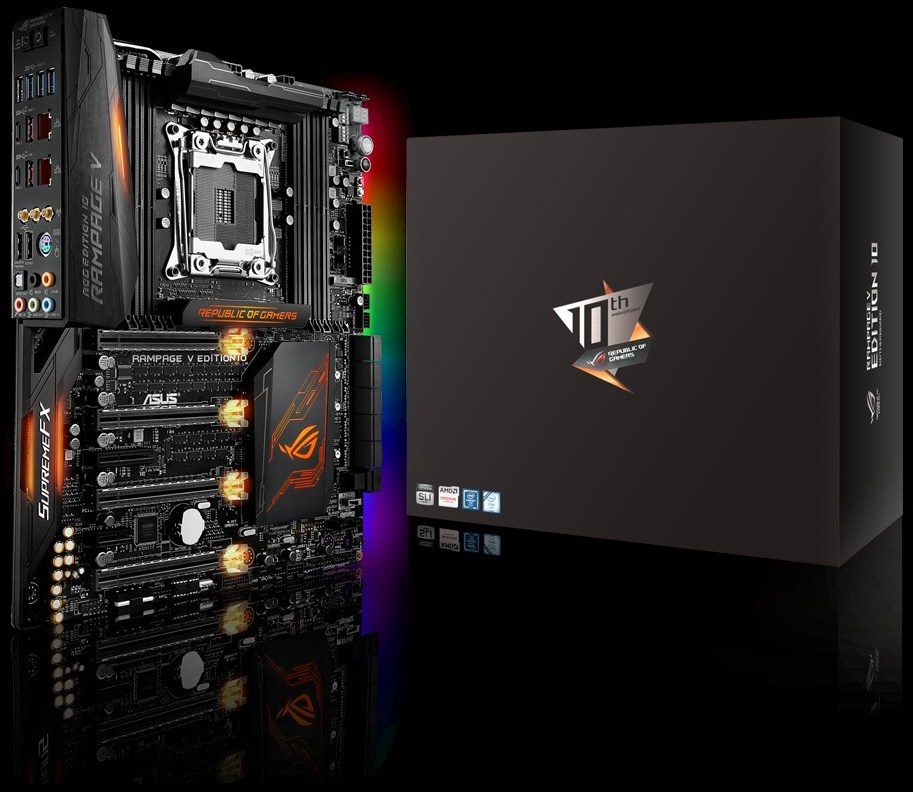 ASUS Republic Of Gamers X99 RAMPAGE V EXTREME EDITION 10 - Kenmerken ...