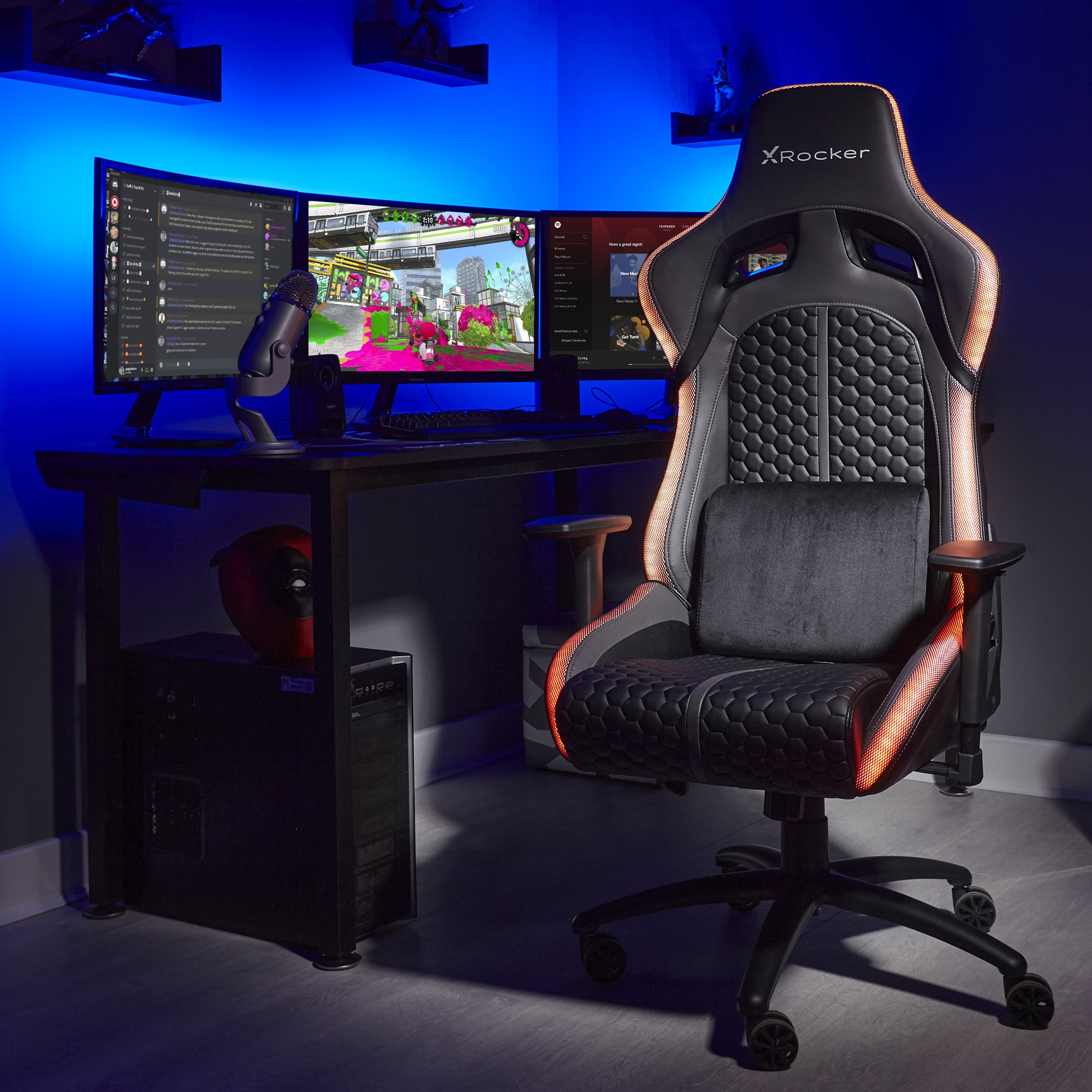 X Rocker Stinger RGB - Kenmerken - Tweakers