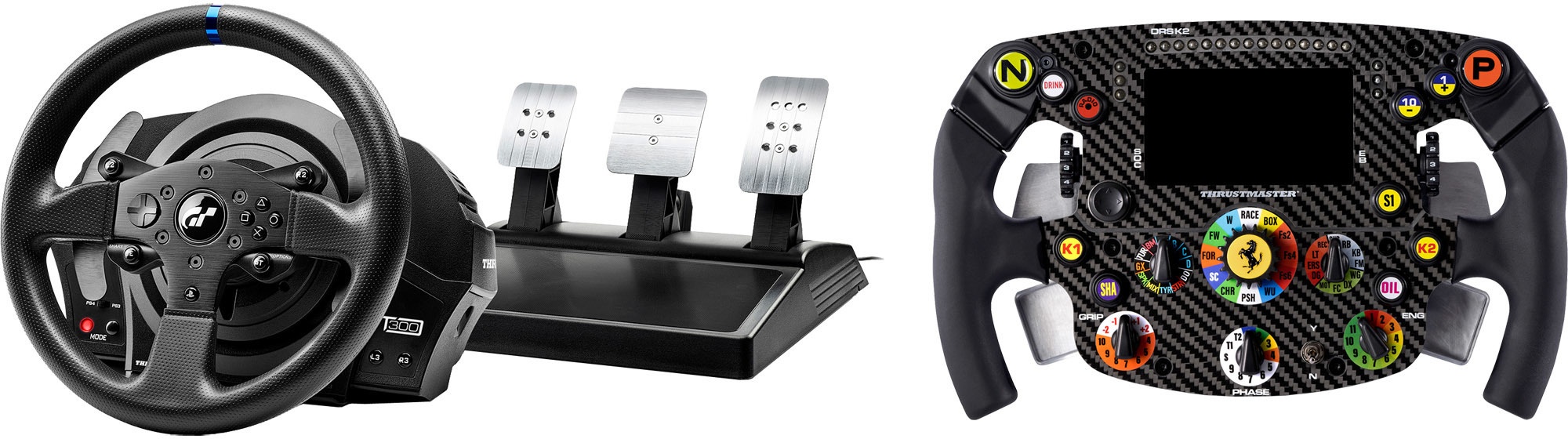 Specificaties van Thrustmaster T300 + SF1000 Zwart - Tweakers