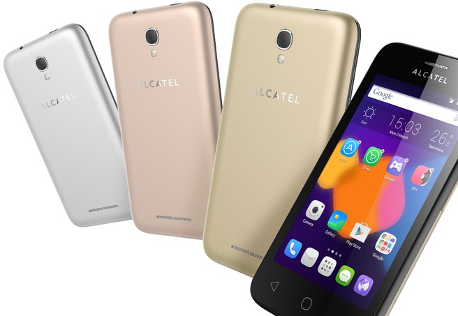 Alcatel One Touch Pixi First Goud - Kenmerken - Tweakers