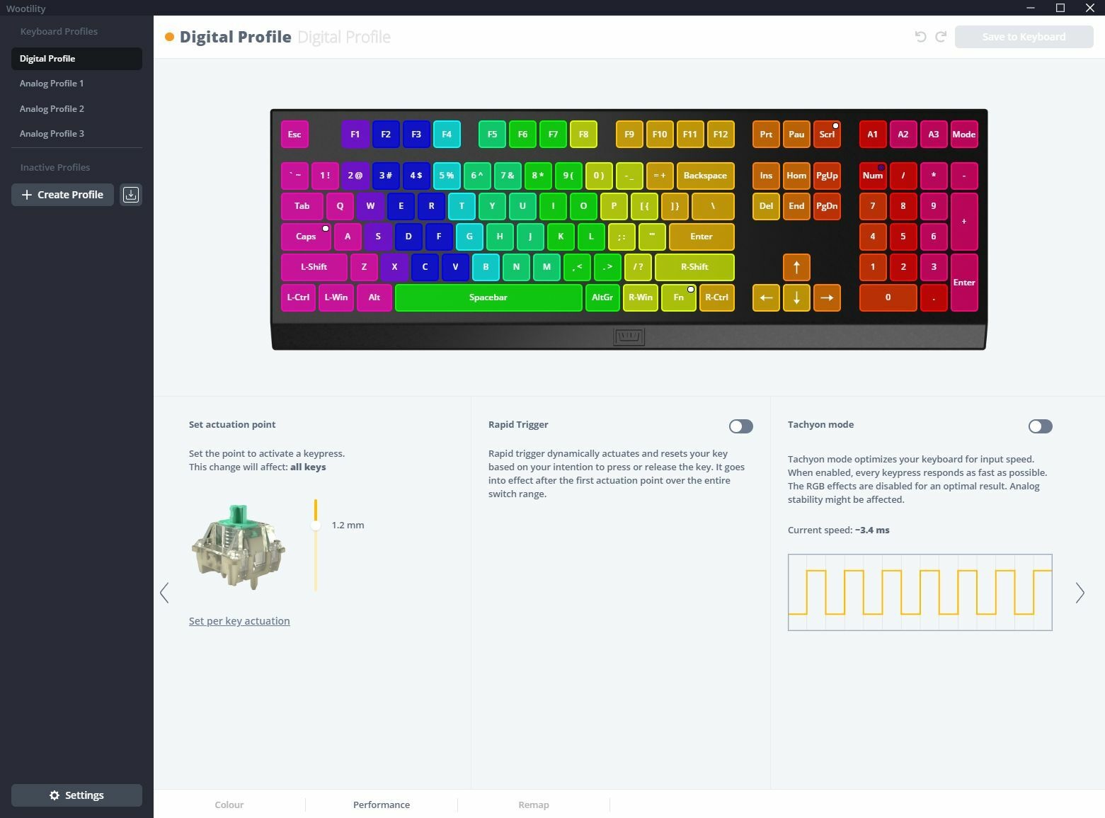 Wooting two HE-toetsenbord - Review - Tweakers