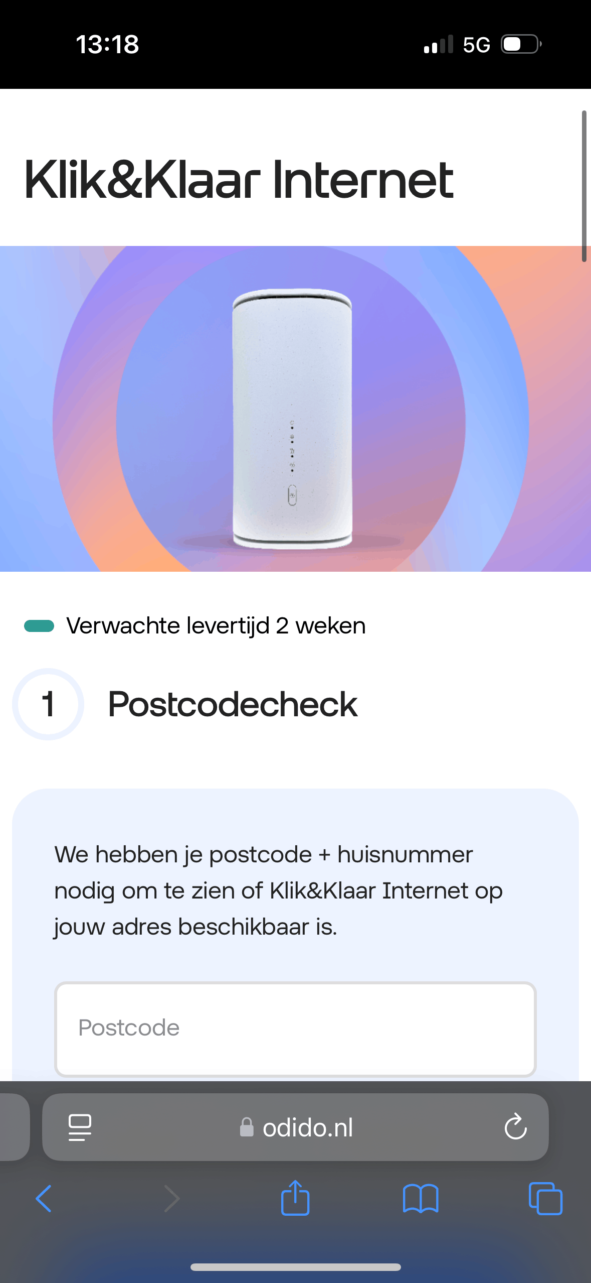 [Odido Klik&Klaar - 5G vast internet] Ervaringen & Discussie - Internet ...