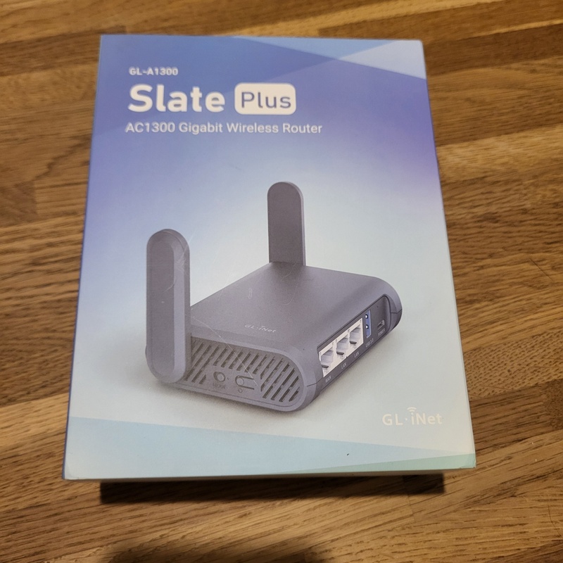 GL.iNet Slate Plus GL-A1300 AC1300 gigabit travel/reis router(vpn ...