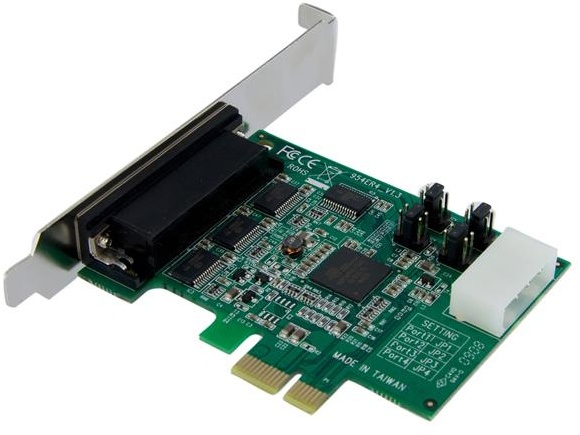 Startech.com 4-poort Native PCI Express RS232 Seri - Kenmerken - Tweakers