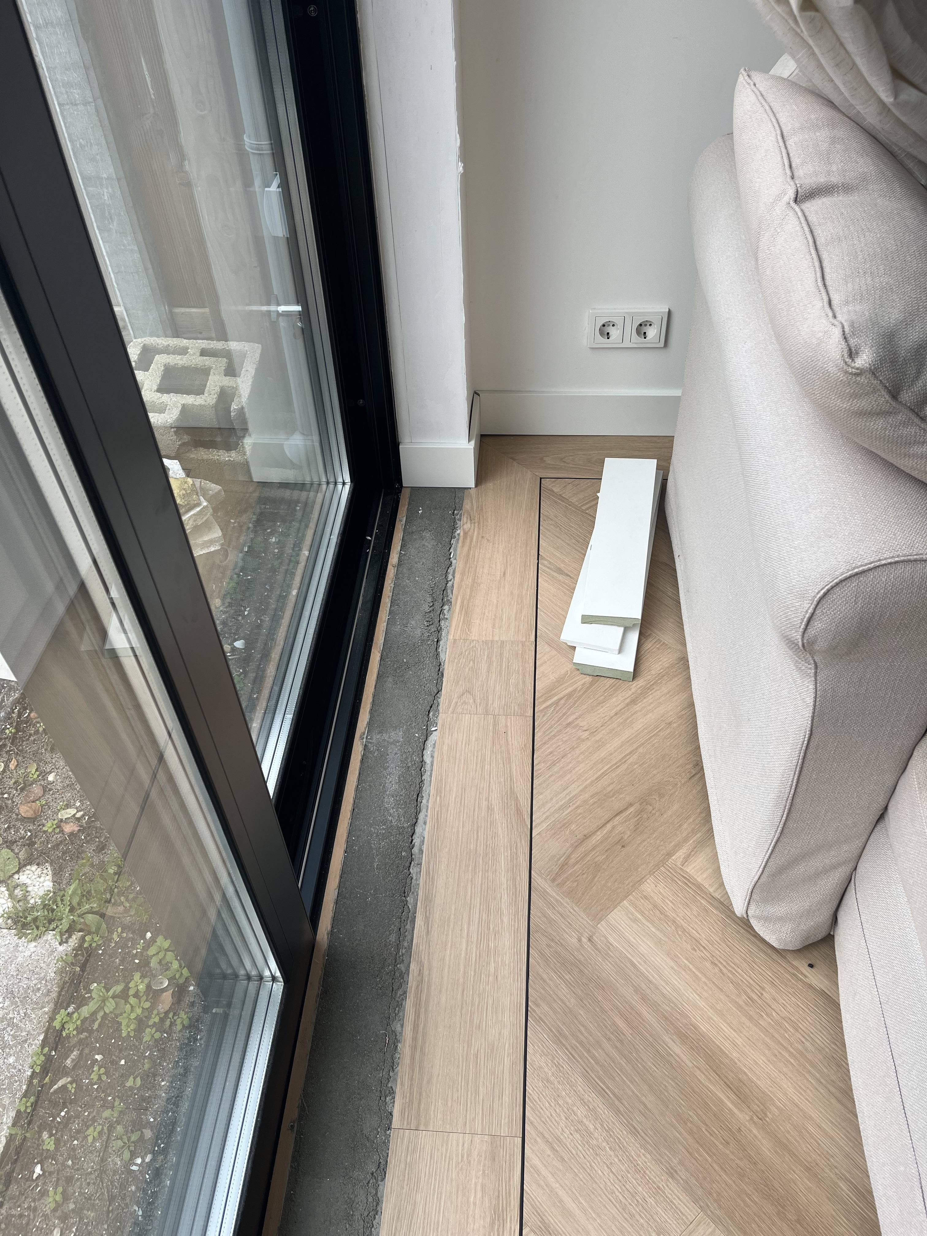 Extra breed overgangsprofiel (135mm) - waar te vinden? - Bouwen en ...