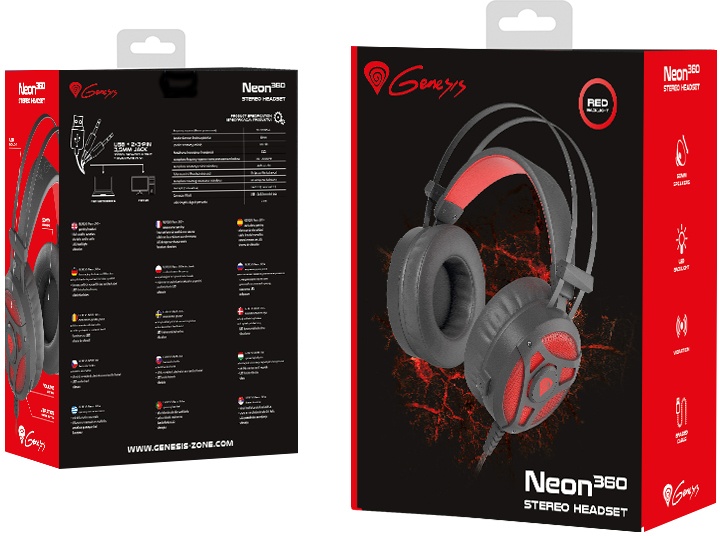 Specificaties van Genesis Neon 360 - Tweakers