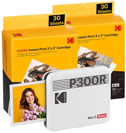Specificaties van Kodak Mini Shot 3 Square Retro Printer Wit + 60 ...