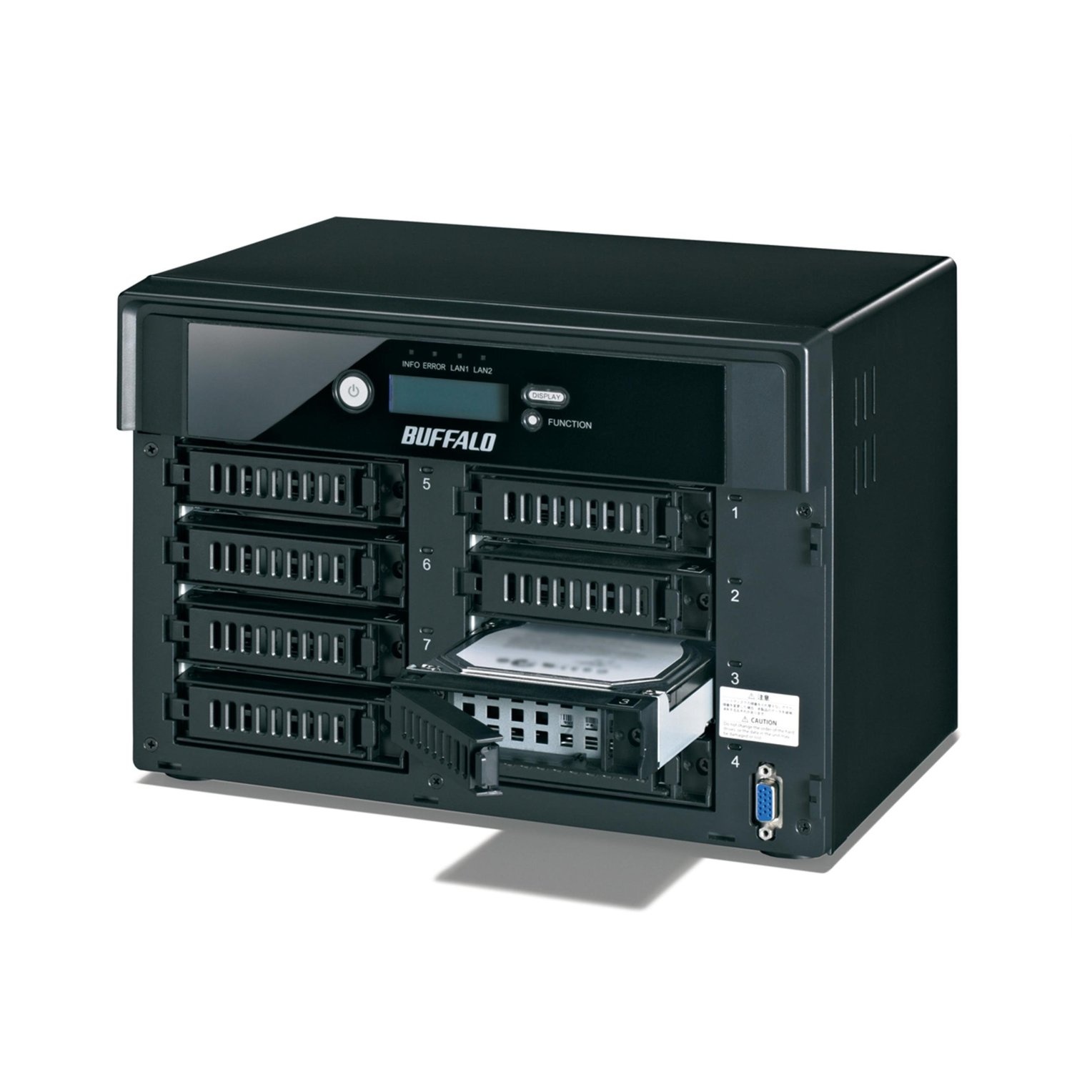 Specificaties van Buffalo Terastation Pro 8-bay, 8TB - Tweakers