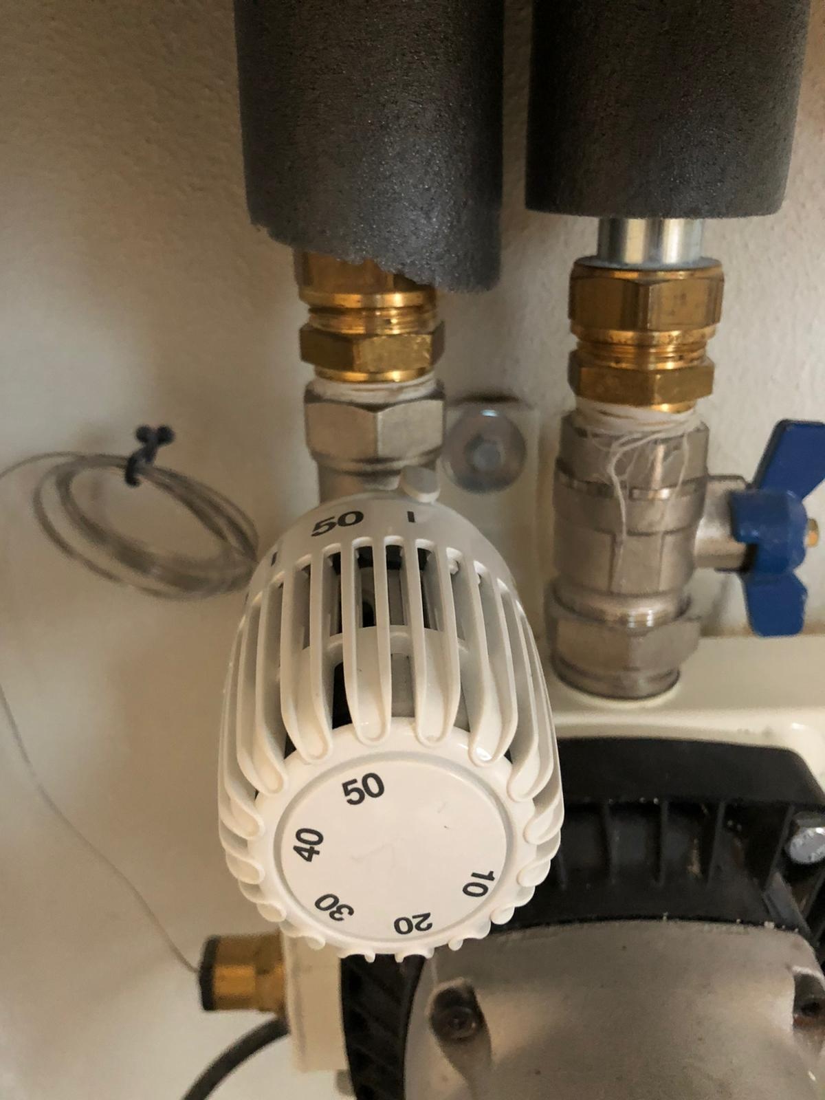 Vloerverwarming wordt niet warmer dan 24/25 graden. - Duurzame energie en installaties - GoT