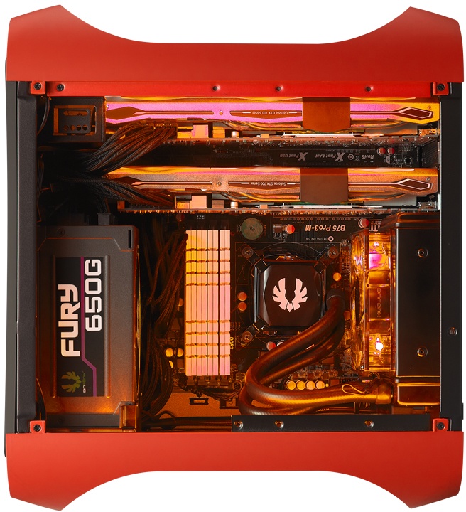 Specificaties van BitFenix Prodigy M Rood - Tweakers