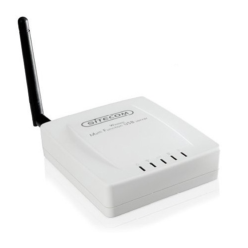 Specificaties van Sitecom WL-203 54g WiFi All-in-One USB Printserver ...