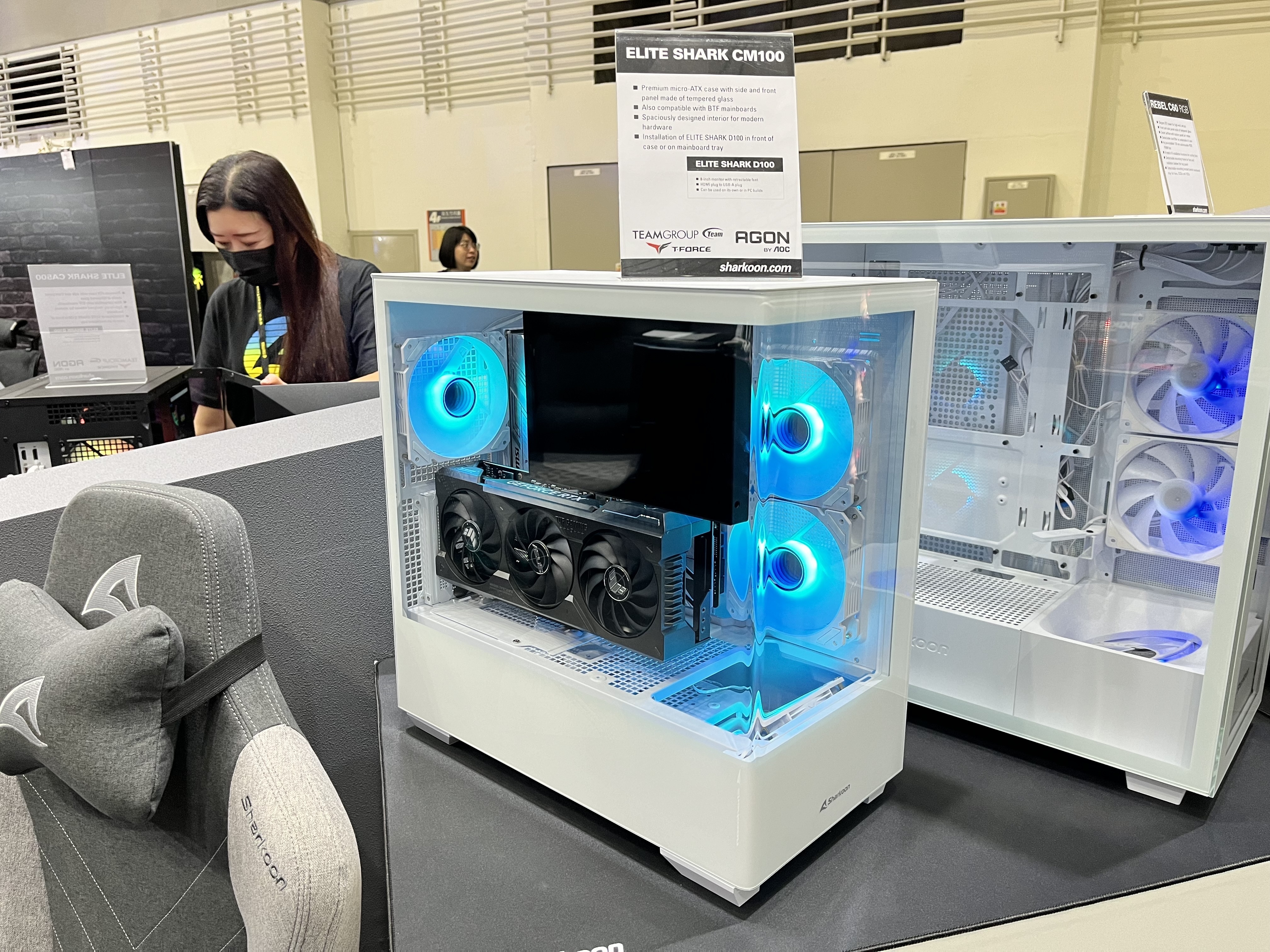 Sharkoon komt met Elite Shark CA100- en CM100-behuizingen, optioneel 8 ...