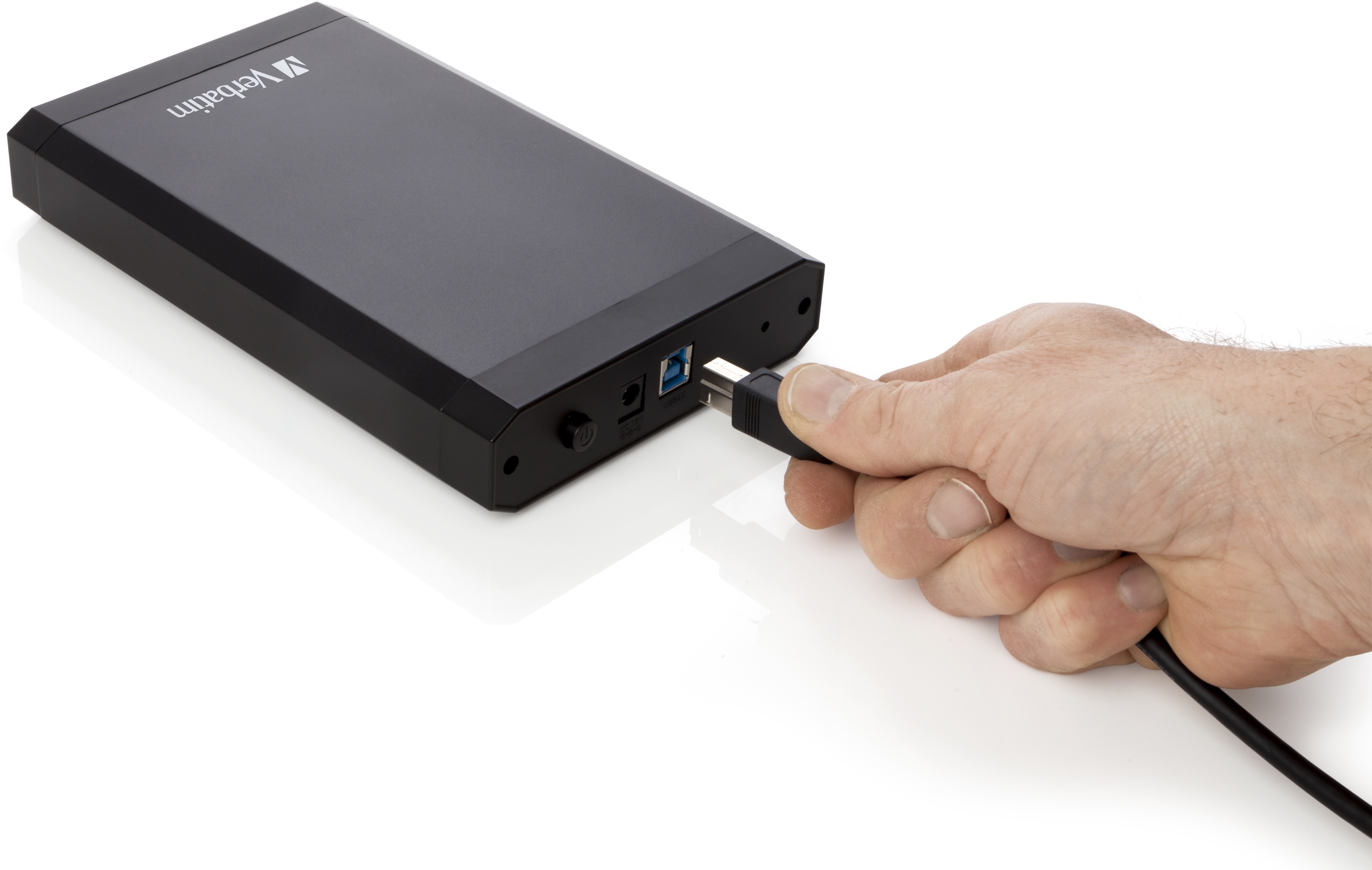 Specificaties van Verbatim Store 'n' Save 3.5'' Metal Enclosure Kit USB ...