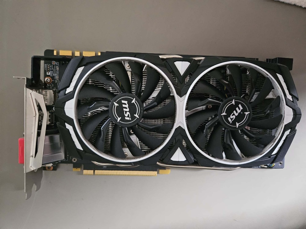 MSI GeForce GTX 1070 ARMOR 8G OC aangeboden - Vraag & Aanbod - Tweakers