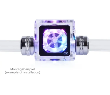 Alphacool Eisfluegel Aurora flow indicator "HighFlow" with RPM-Signal ...