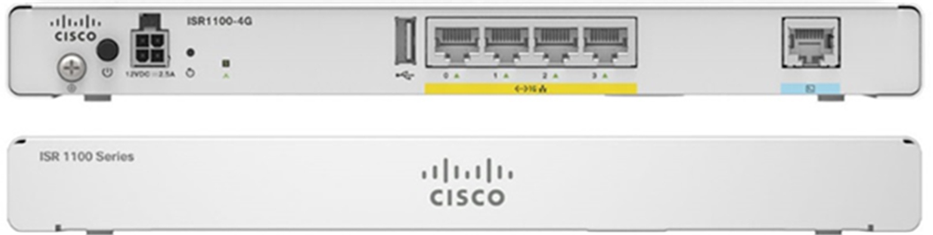 Specificaties van Cisco ISR1100-4G - Tweakers