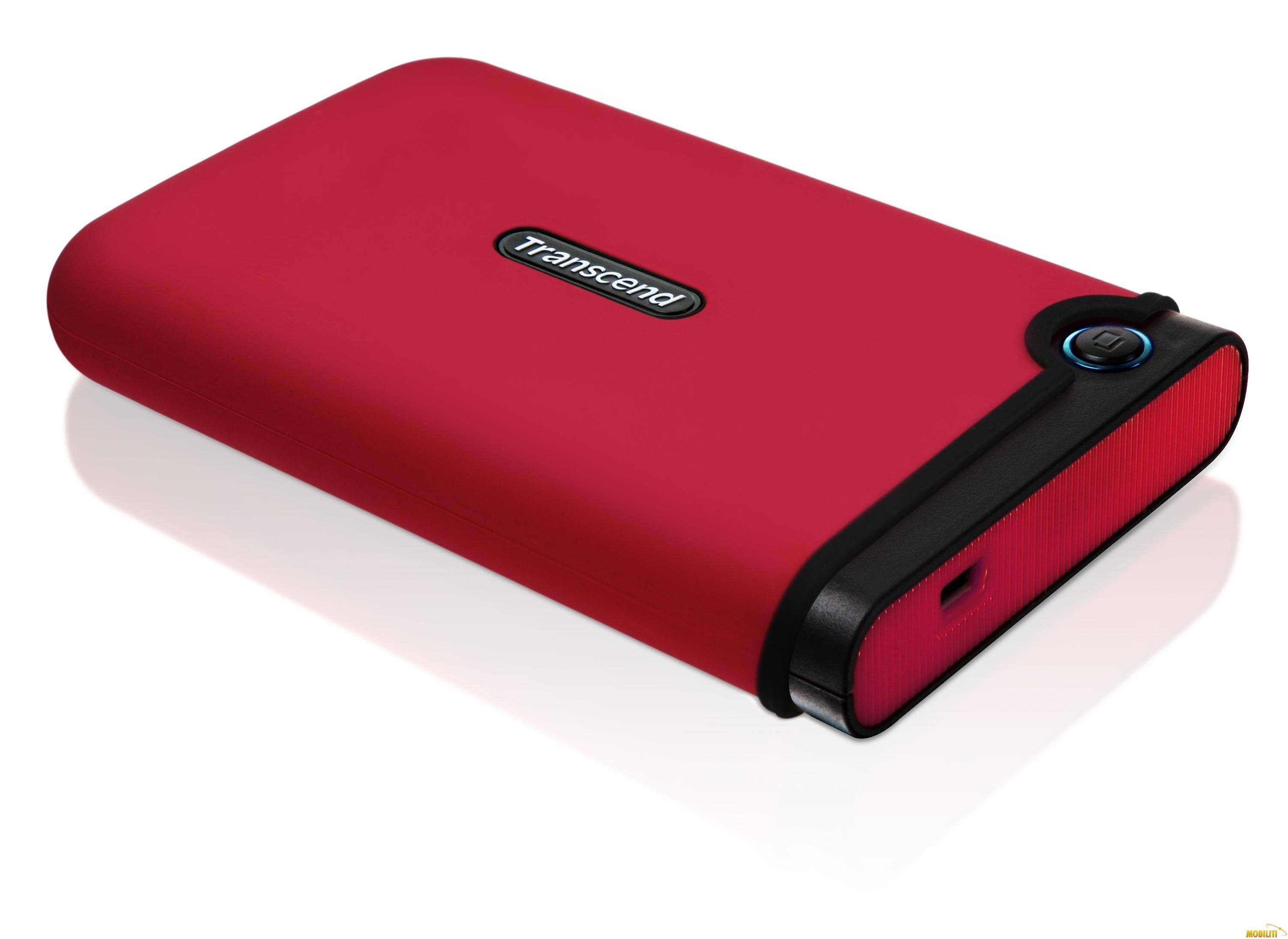 Specificaties van Transcend StoreJet 25M 500GB Rood - Tweakers