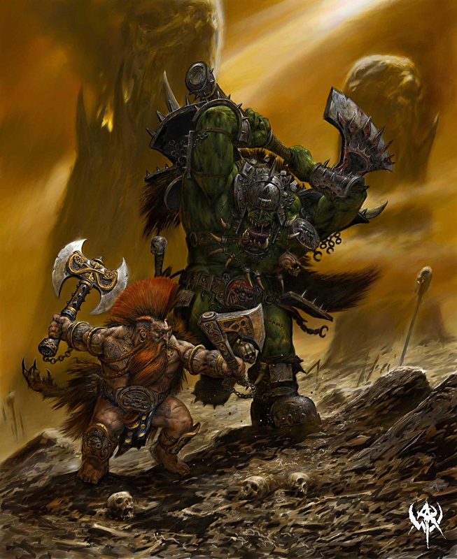 Warhammer Online krijgt Dwarf Slayer en Orc Choppa erbij - Tweakers