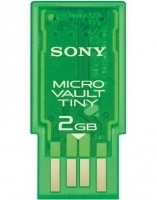 Specificaties van Sony Micro Vault Tiny 2GB Groen - Tweakers