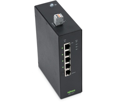 Wago Industrial ECO Switch; 5 ports 1000Base-T; Vergroot ...